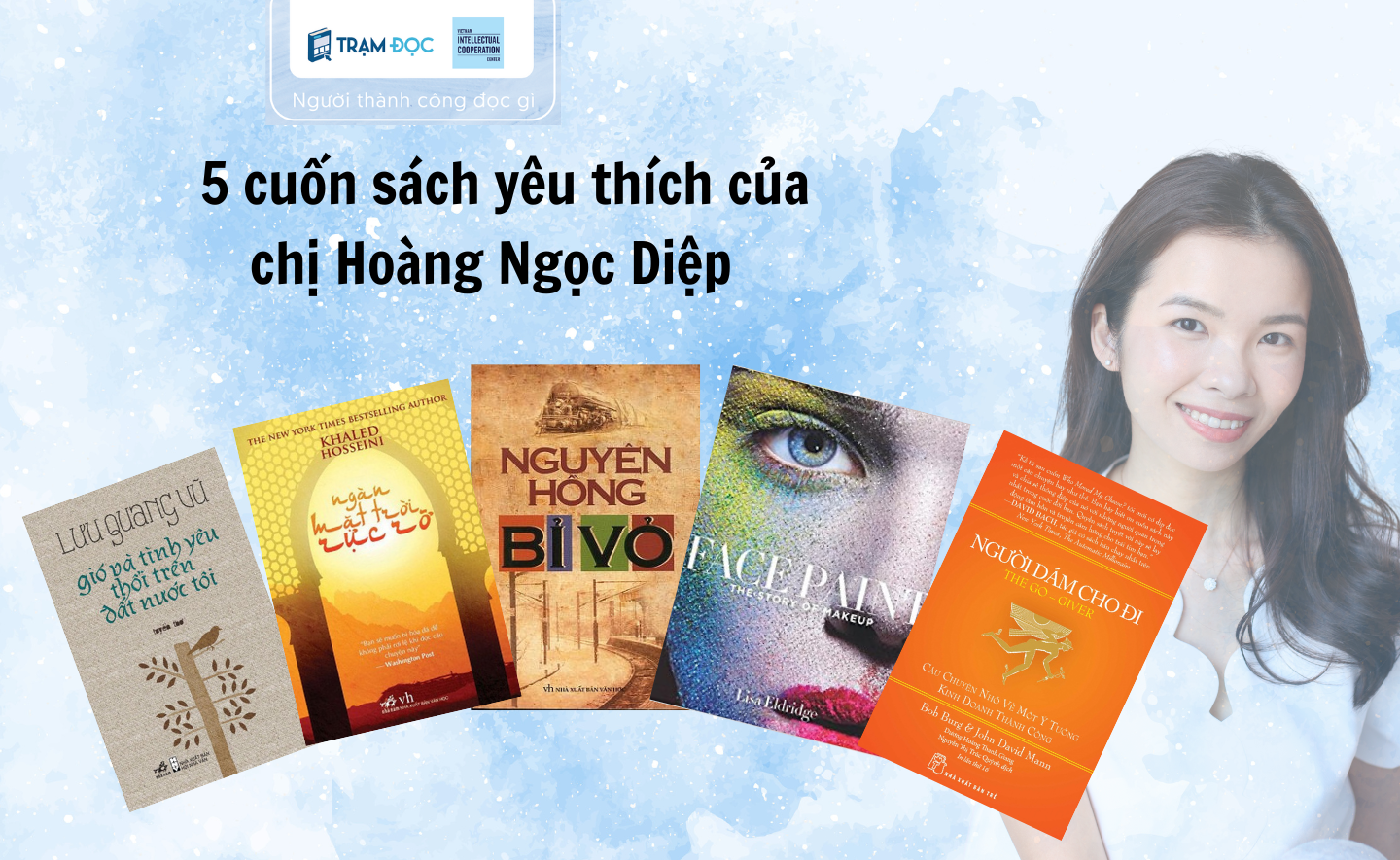 5 cuốn sách yêu thích của chị Hoàng Ngọc Diệp